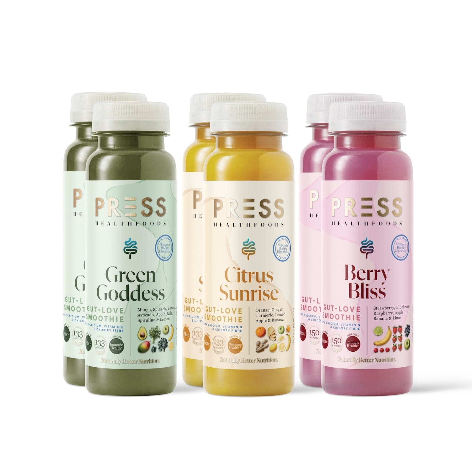 PRESS Smoothie Bundle | Fresh Plant-Based Smoothie Delivery