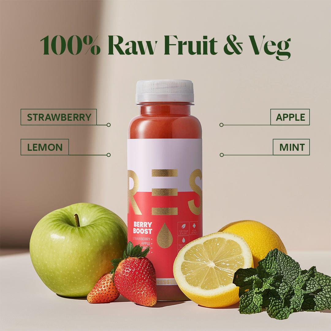 Berry Boost 250ml Bottle | Healthy Antioxidant Smoothie – PRESS Healthfoods