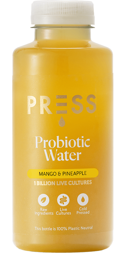 Mango & Pineapple Probiotic Water – PRESS Healthfoods