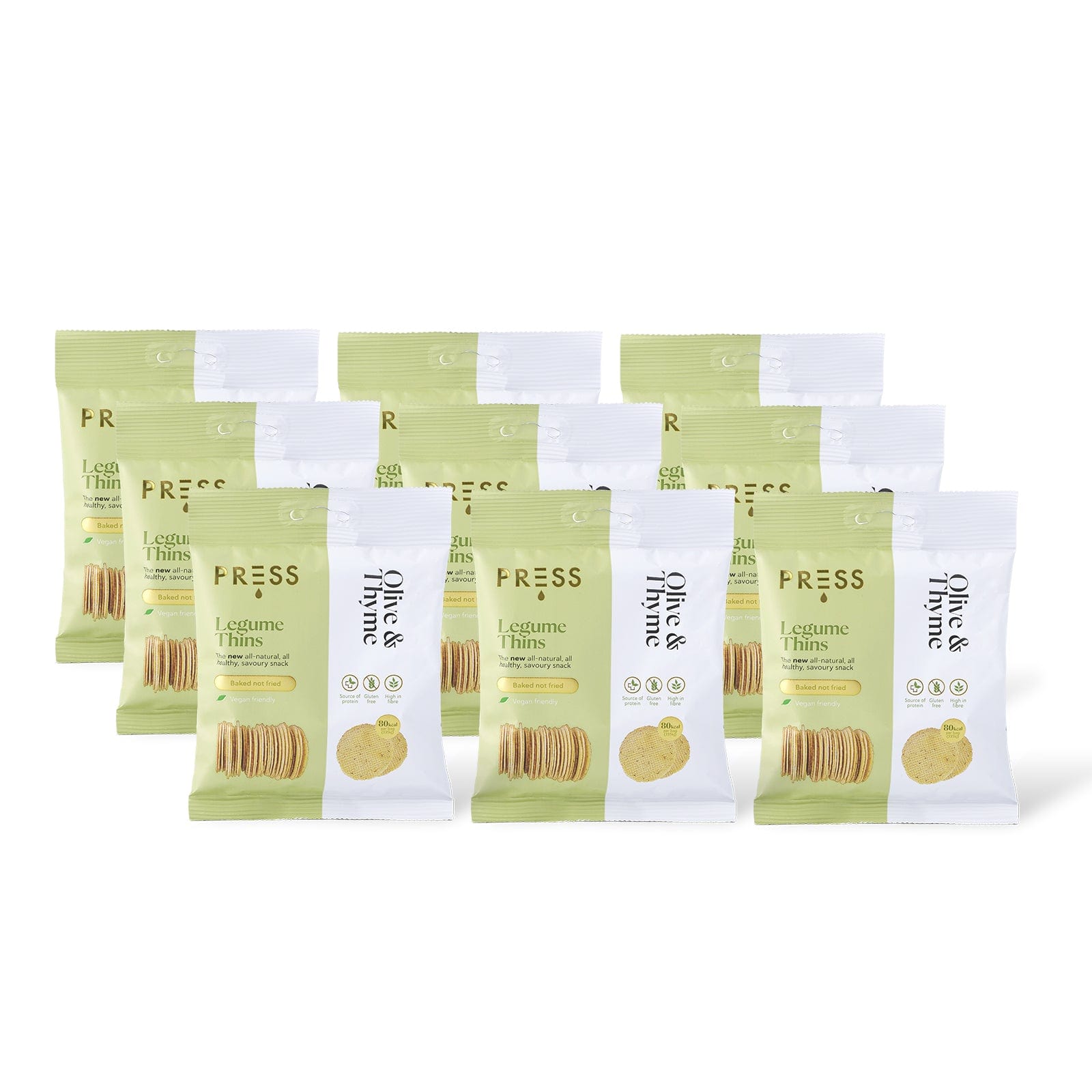 Olive & Thyme Legume Thins (12 Pack)