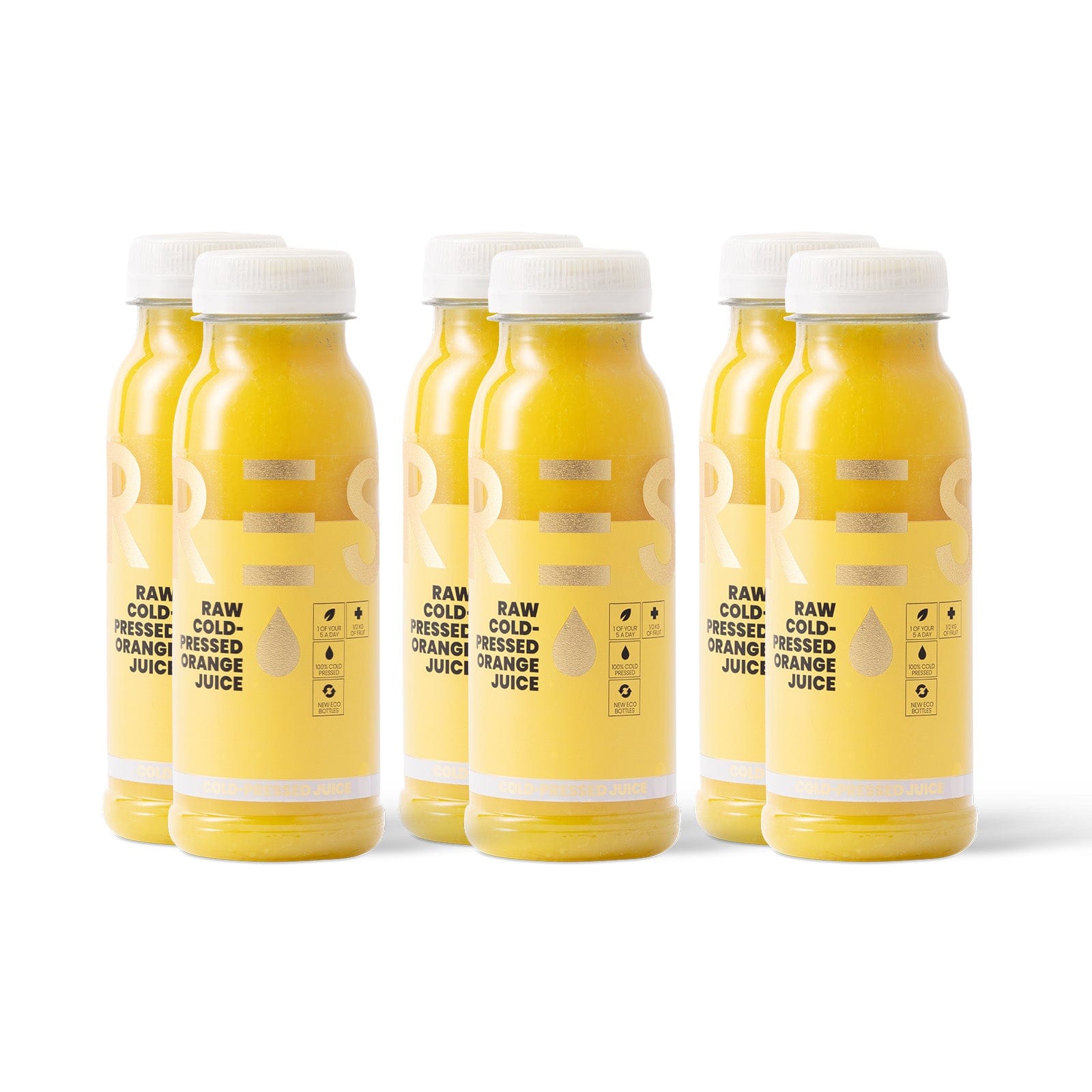 Pure Orange Juice 250ml x6 Pack | Cold Pressed Orange Juice